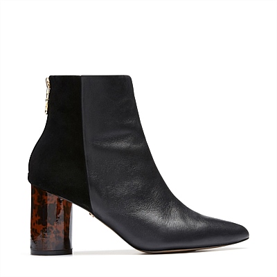 Black X AND O ANKLE BOOT - Shoes | Mimco